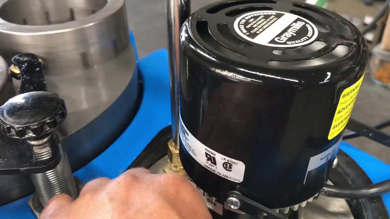 Lapmaster 12 lapping machine - YouTube