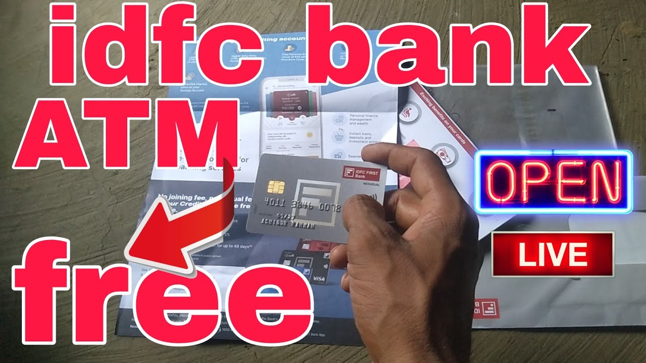 idfc bank account opening. idfc bank account opening online. idfc bank ...