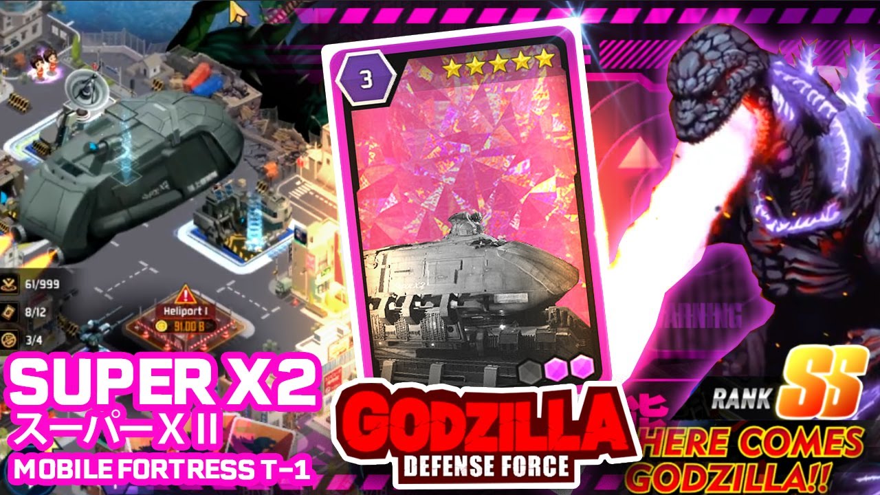 Super X2 スーパーXII JSDF Metropolitan Defense Fortress T-1 Main Sky Battle ...