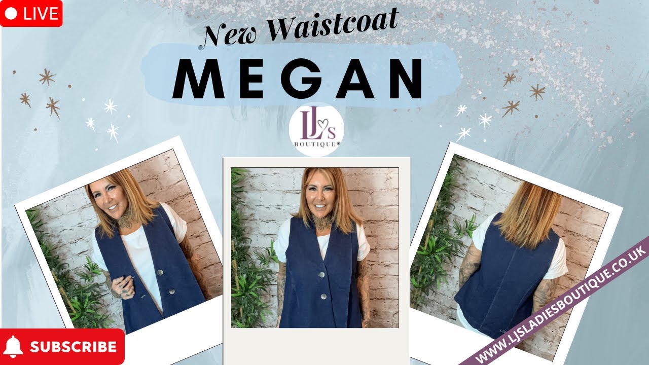 New Waist Coat The Megan Live With Sally - YouTube
