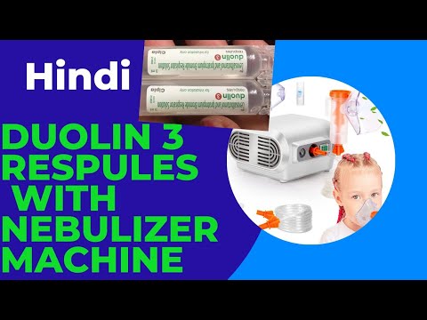 DUOLIN 3 RESPULES USE IN HINDI/ Duolin 3 respules use with Nebulizer ...