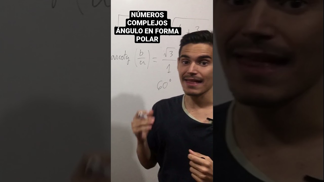 NÚMEROS COMPLEJOS - ÁNGULO EN FORMA POLAR - YouTube