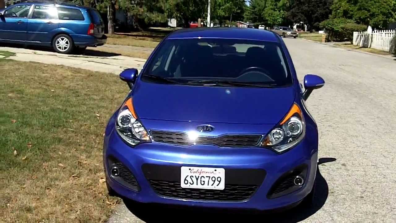 2012 Kia Rio SX 5dr Review - YouTube