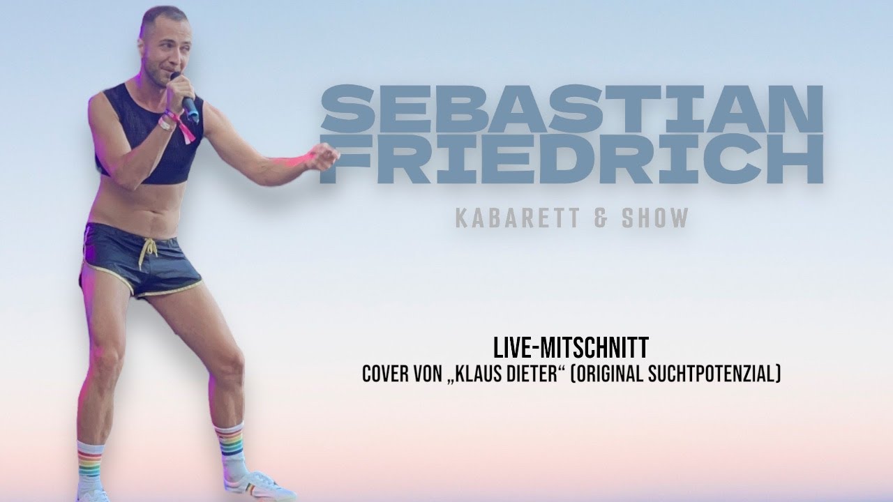 Sebastian Friedrich - Live "Klaus Dieter" beim CSD Oberhavel - YouTube