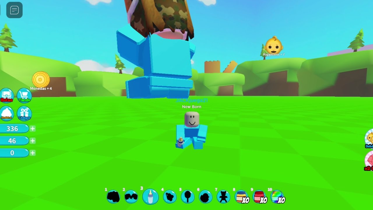 SIMULADOR DE BEBÉ 👶🏽 JUEGOS DE SIMULACIÓN EN ROBLOX | JACK GAMER - YouTube