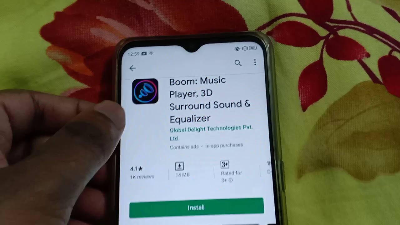 Boom music player app and how to download on your phone - YouTube