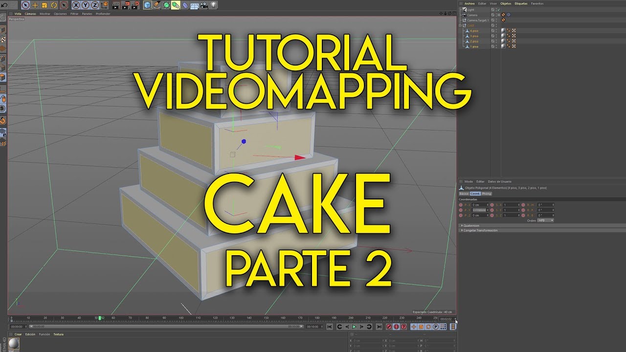 TUTORIAL VIDEOMAPPING CAKE Parte 2 - YouTube