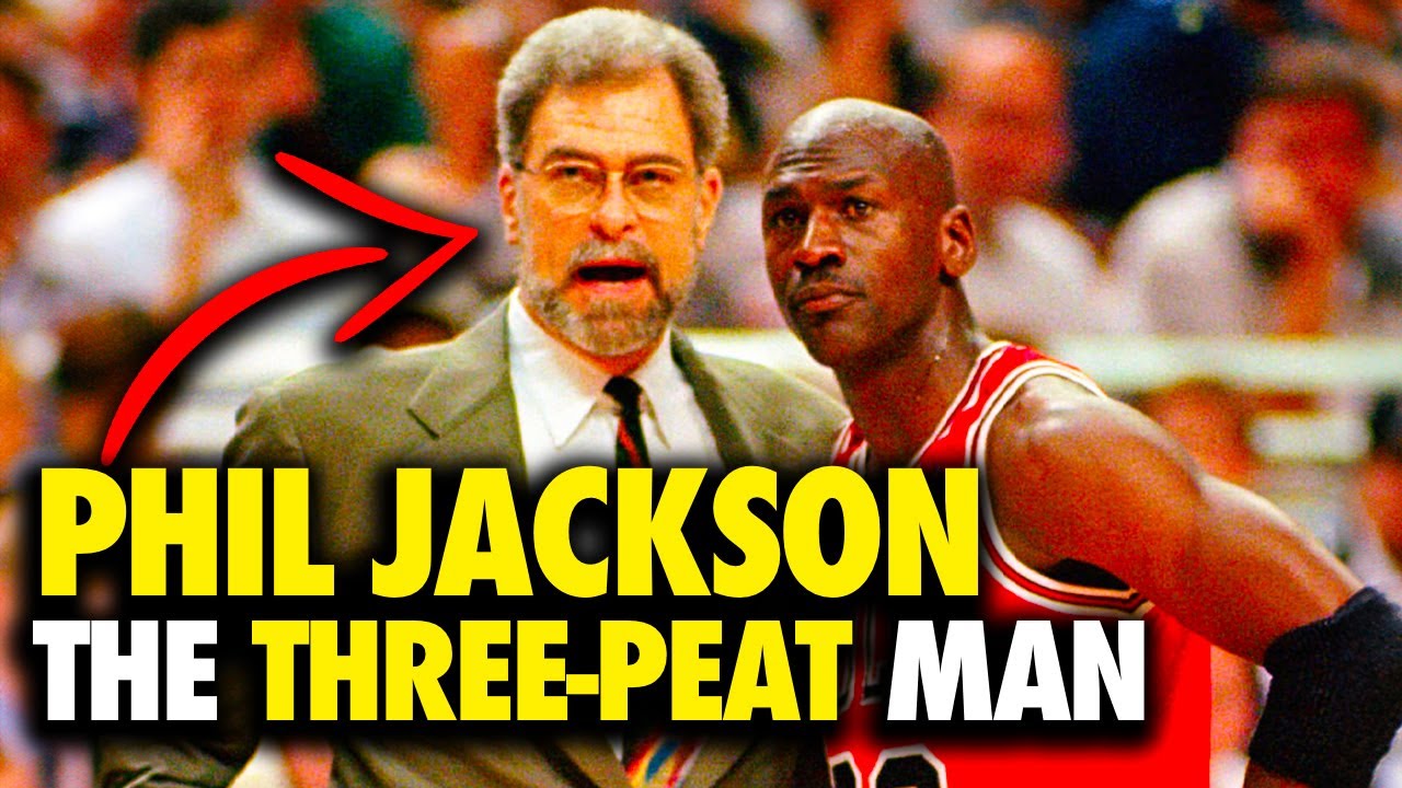 Phil Jackson the THREE-PEAT MAN - YouTube
