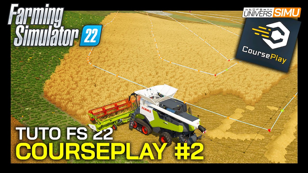 Tuto COURSEPLAY FARMING SIMULATOR 22 : Installation, présentation et ...