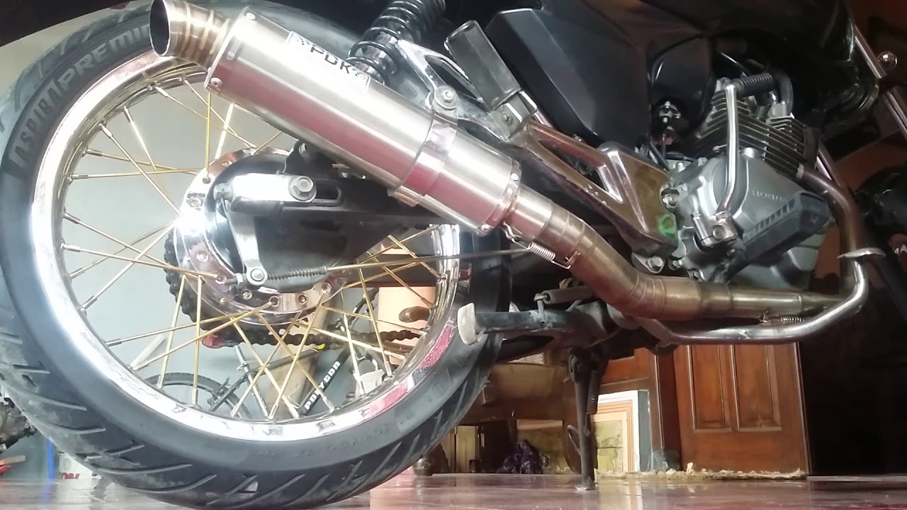 Knalpot pdk megapro primus - YouTube