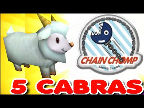 Mario Kart Tour WINTER TOUR DESAFIO ELIMINE 5 CABRAS ( Take Out 5 Goats ...