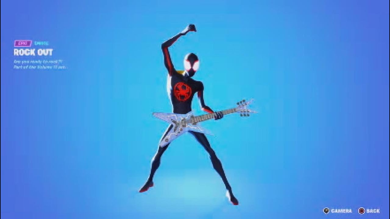 Fortnite Rock Out Emote is Back & Item Shop Updates - YouTube