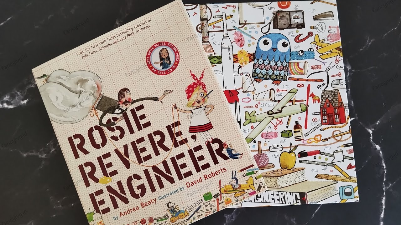 Rosie Revere, Engineer by Andrea Beaty & David Roberts - Book Flip ...