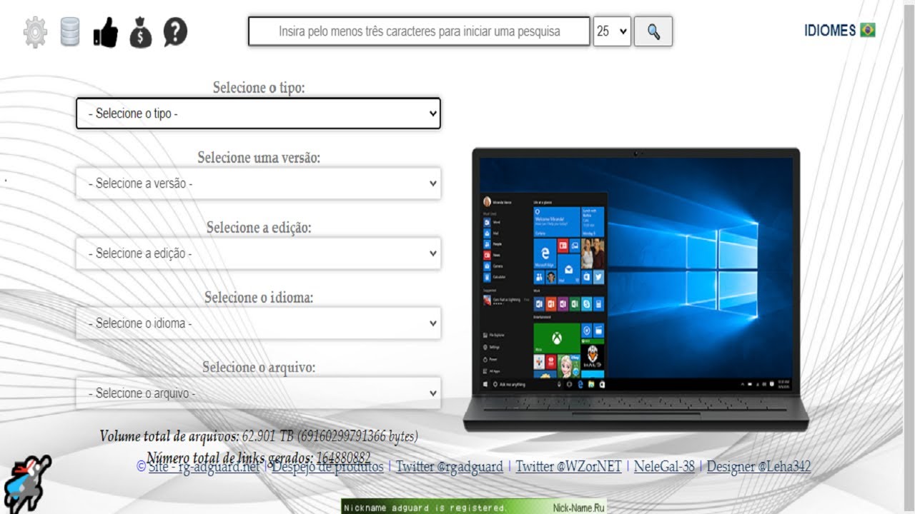 Aprenda a como Baixar ISO do Windows pelo TechBench - YouTube