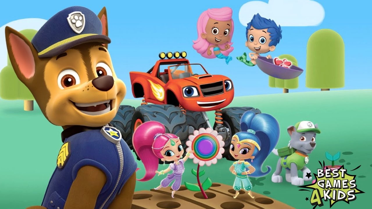 Nick Jr. Friendship Garden | Join Blaze, Best Game 4 Kids By ...