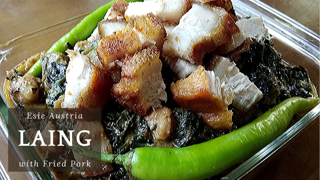 Spicy Laing with Pork - YouTube