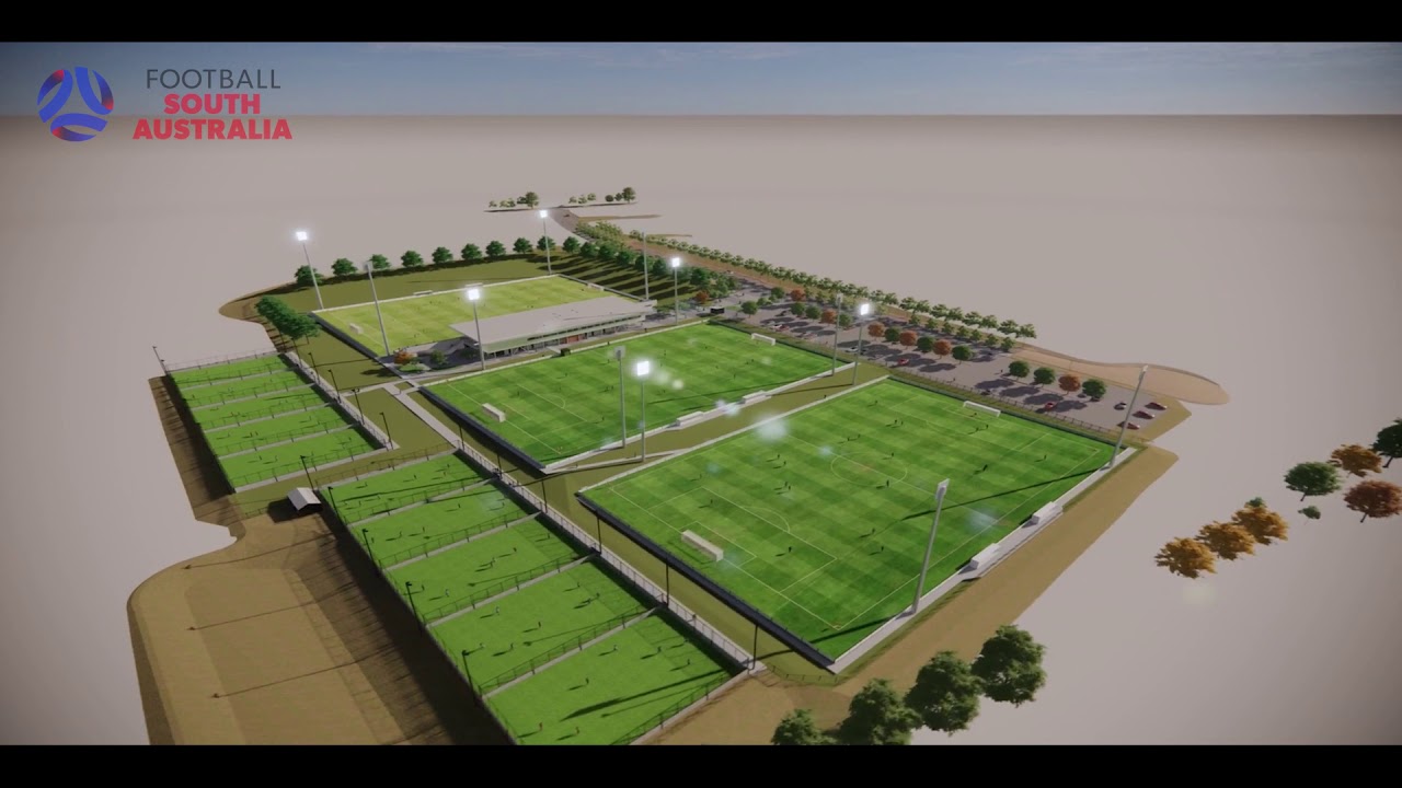 State Centre For Football | Fly Through - YouTube