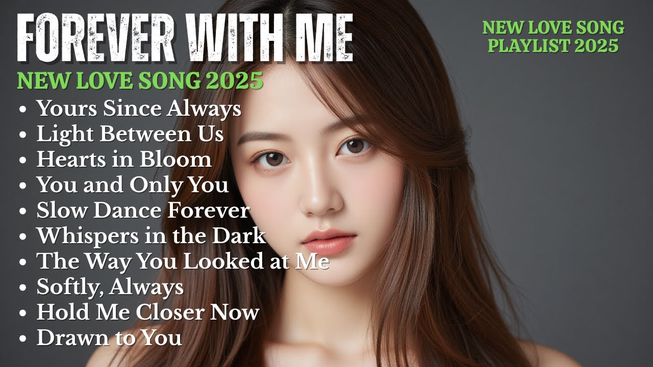 NEW LOVE SONG ️|| FOREVER WITH ME || NEW SONG PLAYLIST 2025 - YouTube