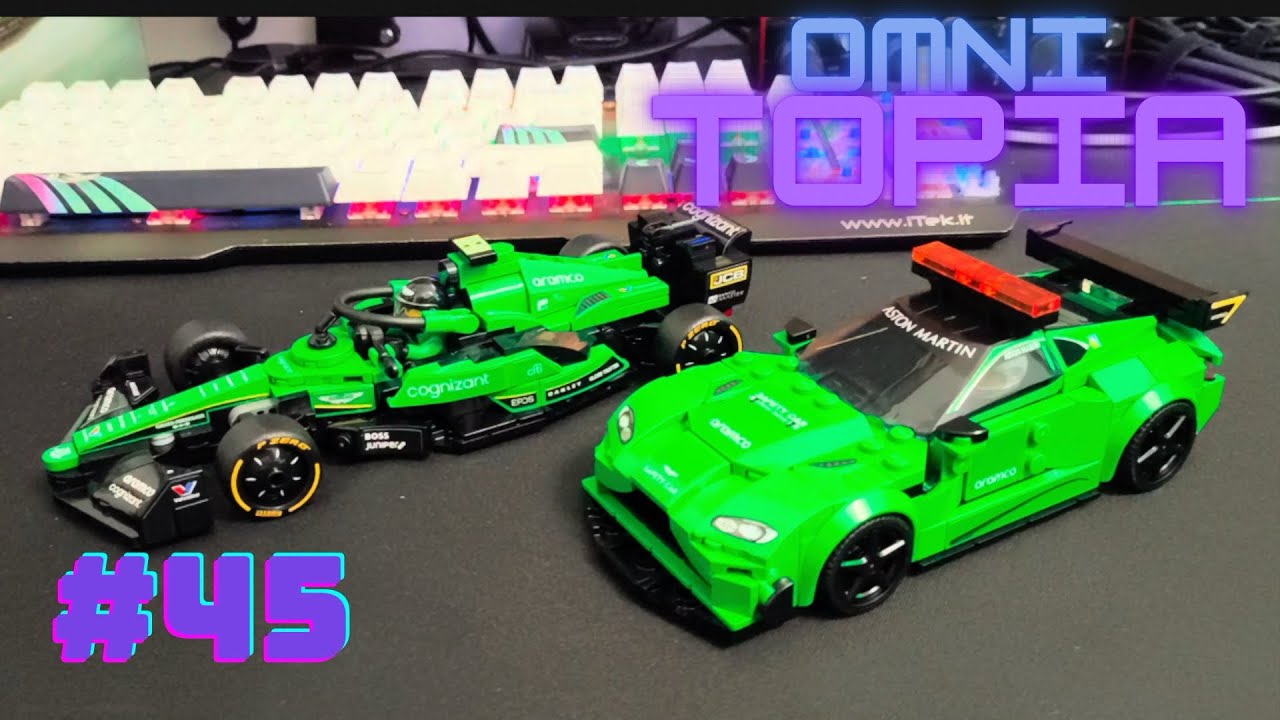 Sbagliati i colori! Lego Speed Champion Aston Martin Safety Car & AMR23 ...