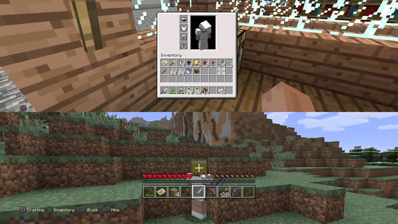 Minecraft: PlayStation®4 multiplayer maddness ep 1 - YouTube