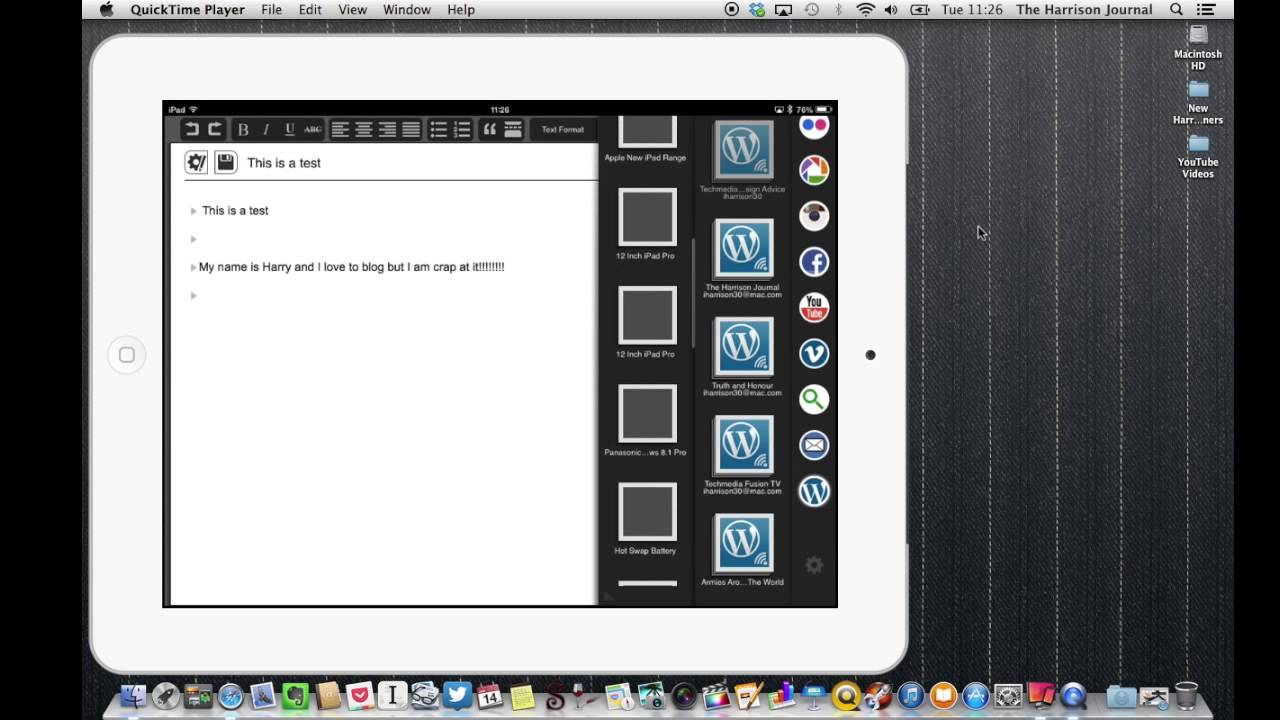 The Best Blogging App For iOS - Blogsy - YouTube