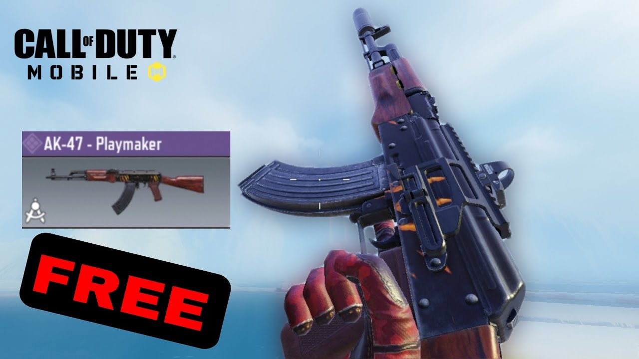 Free AK-47 Playmaker | SOLO VS SQUAD - YouTube