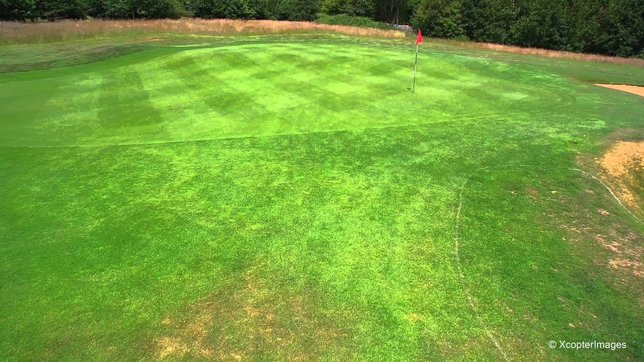 Petersfield Golf Club 5th Hole Flyby - YouTube