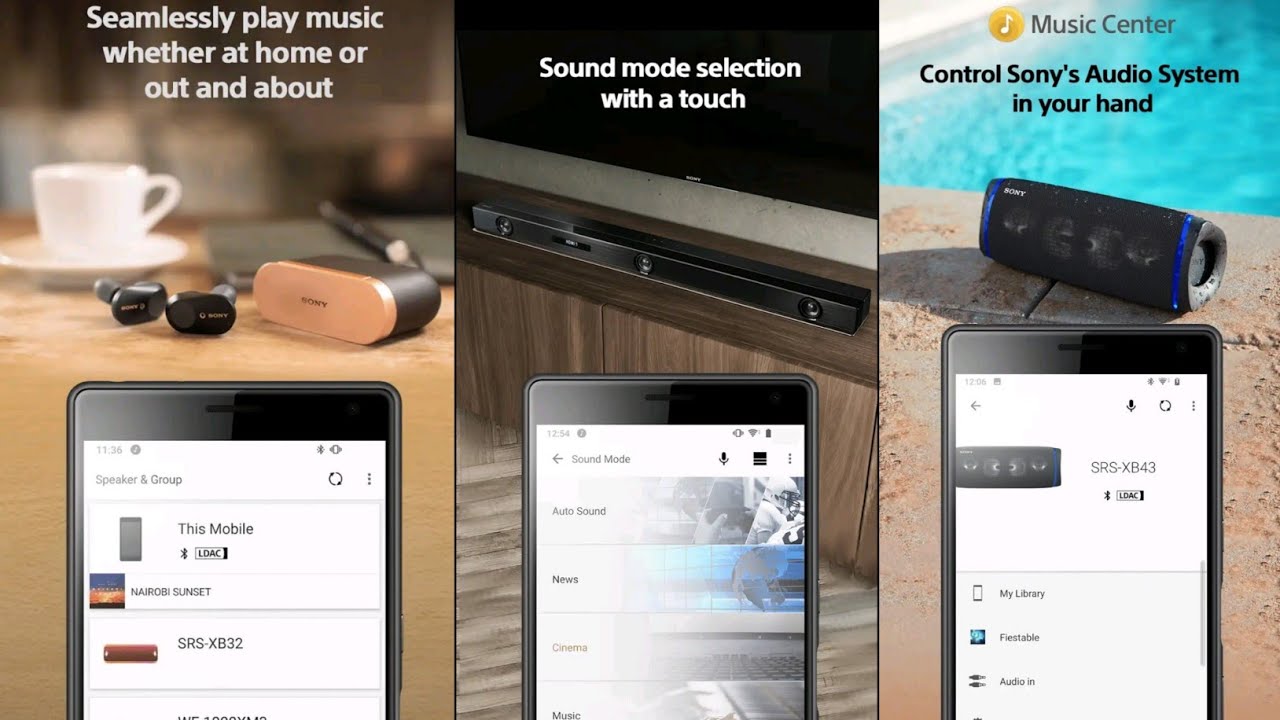 how to install sony music center !! sony music center app !! sony music ...