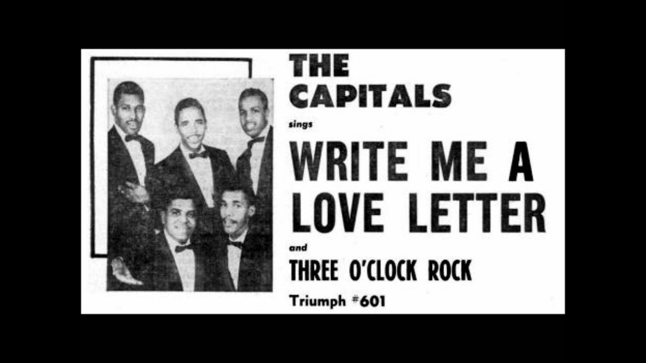 Capitols - Write Me A Love Letter - Triumph 601 - 1959 - YouTube