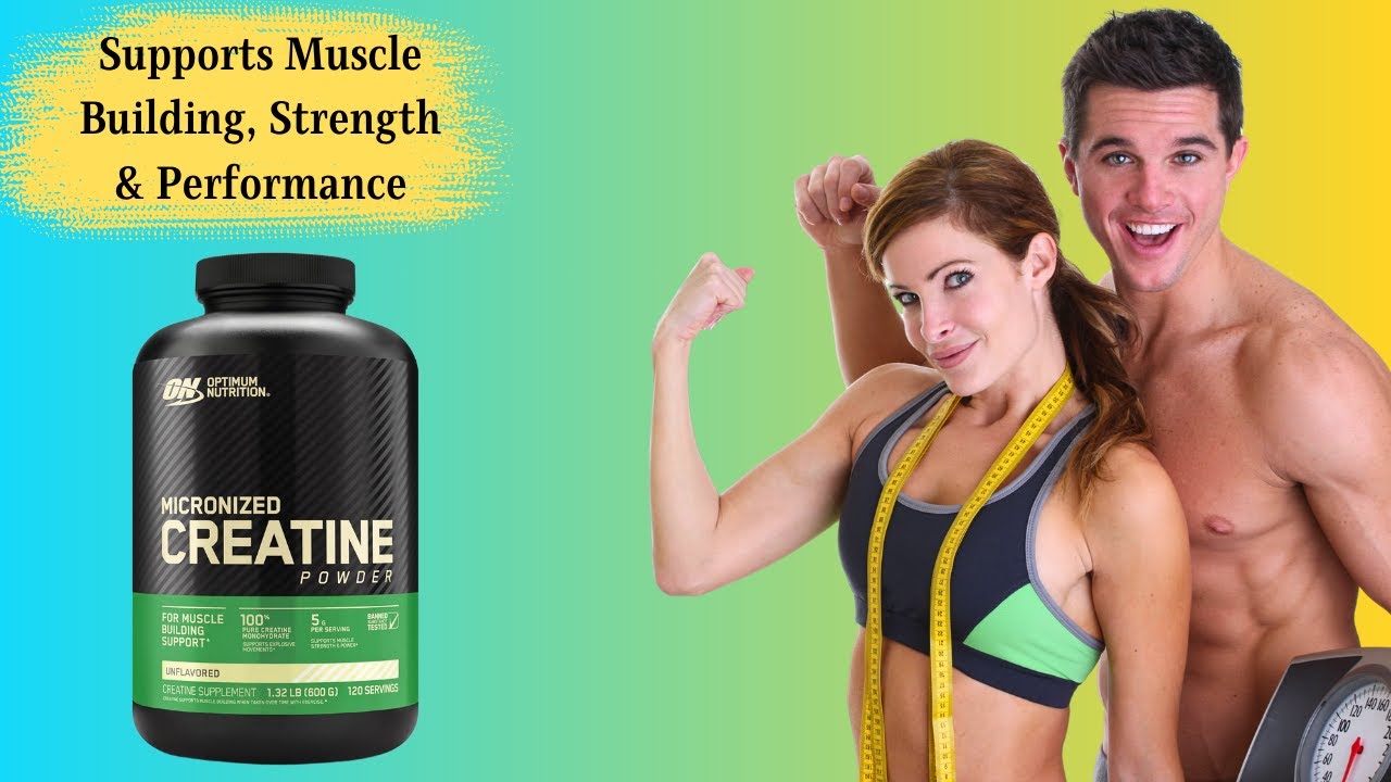 Optimum Nutrition Micronized Creatine Monohydrate Powder - Supports ...