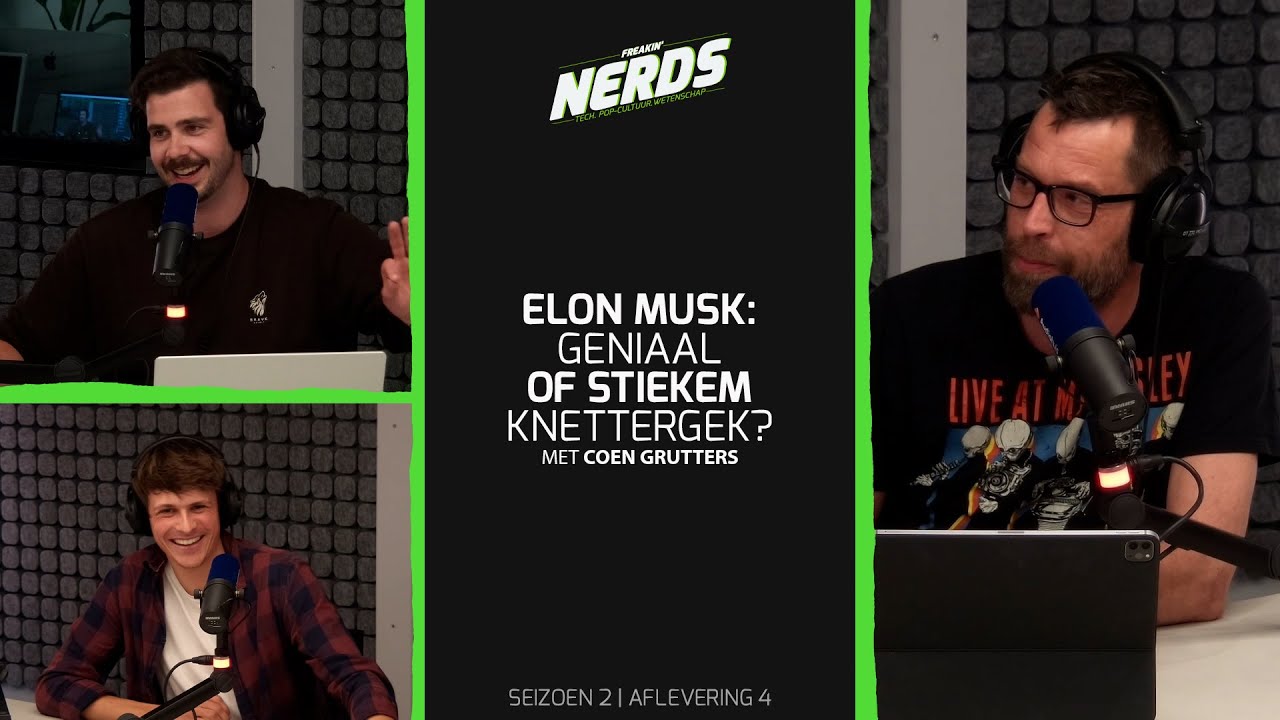 Is ELON MUSK geniaal of gewoon KNETTERGEK? 😅 | Freakin' Nerds - YouTube