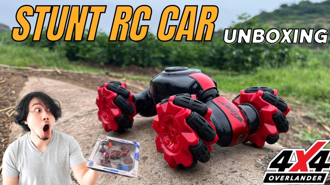 Stunt Rc car || super double flip Rc car unboxing and review 4x4 car ...