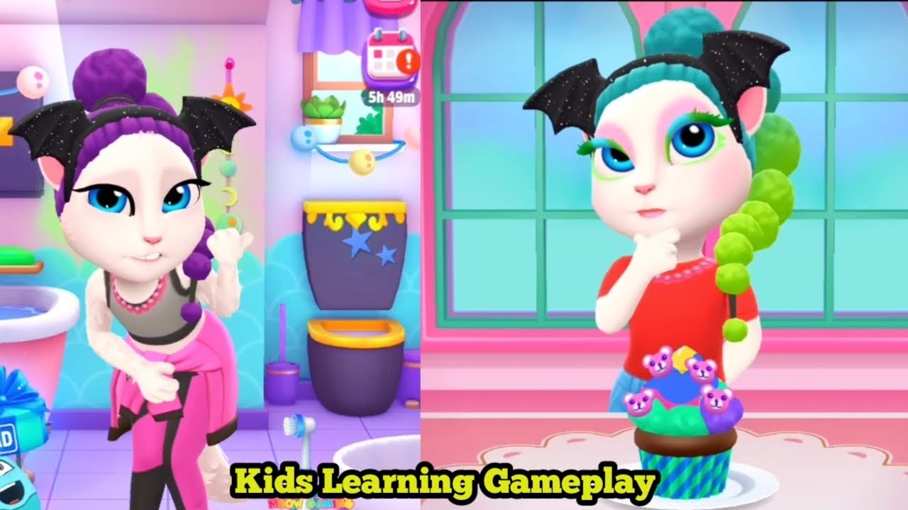 MY TALKING ANGELA 2 | Talking Tom and Talking Angela |Talking Angela 2 ...