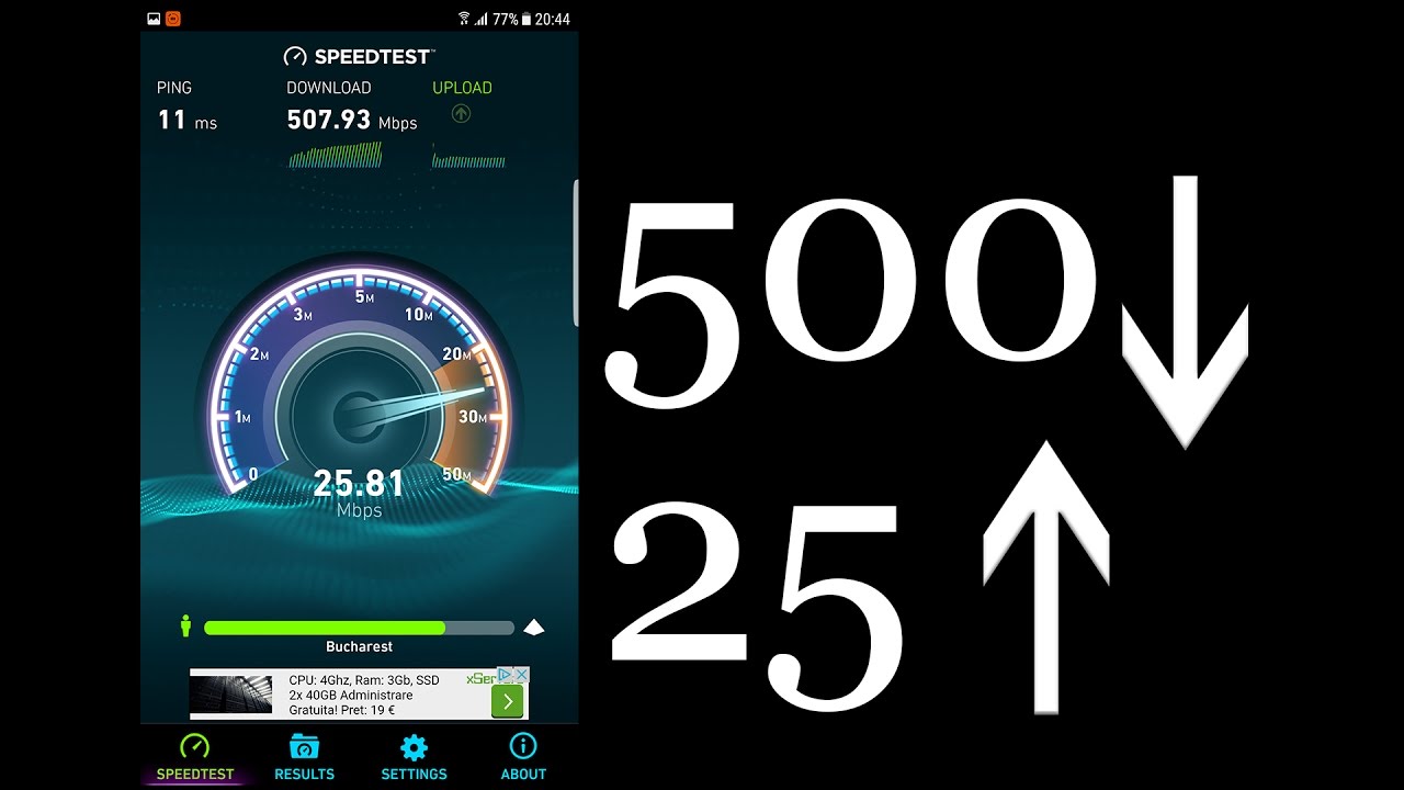 500 Mbps - 12$ - 5Ghz WiFi ( -23 dBm ) - UPC - YouTube