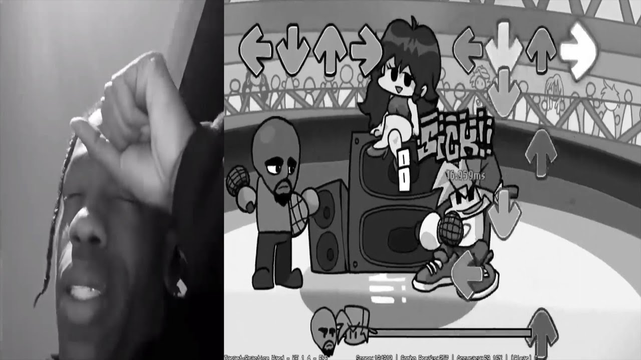 Travis Scott Playing FNF - YouTube