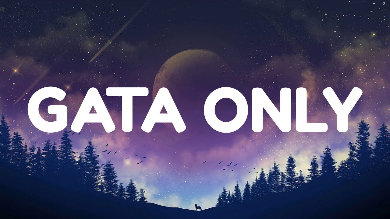 Gata Only Remix - FloyyMenor, Ozuna, Anitta (Letra/Lyrics) - YouTube