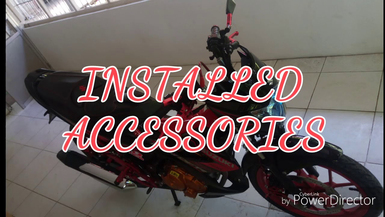 RAIDER 150 carb ACCESSORIES INSTALLED - YouTube