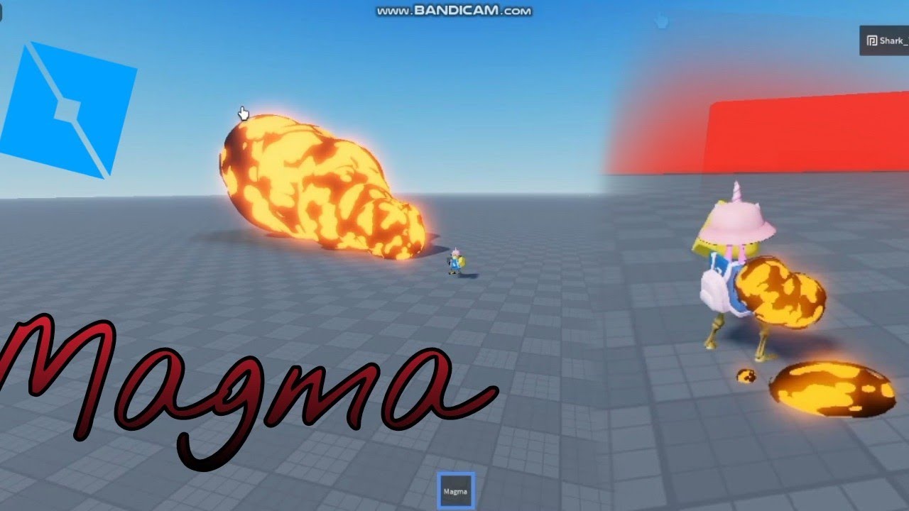 Roblox Studio - Magma Skill - Showcase . _. - YouTube