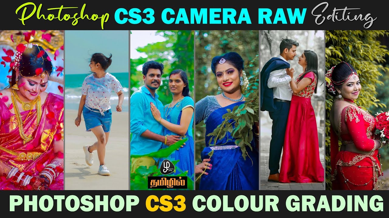 photoshop camera raw color grading easy camera raw color correction ...