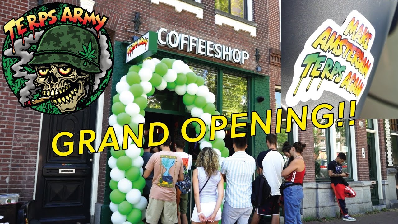 GRAND OPENING!! | TERPS ARMY AMSTERDAM 2022 - YouTube