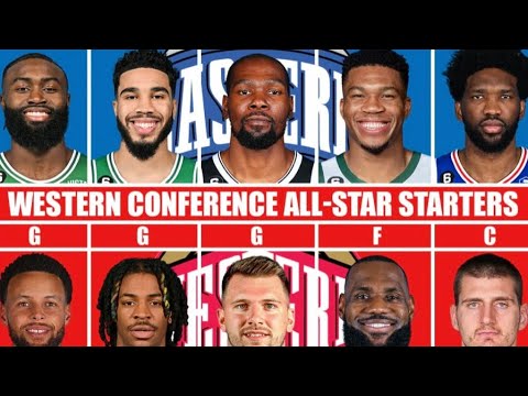 My All-Star Votes Ballot For The 2022-2023 NBA All-Star Game - YouTube