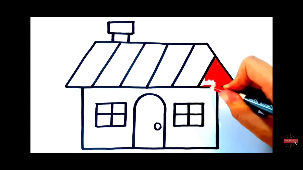15th January Class 1 Drawing A House - YouTube