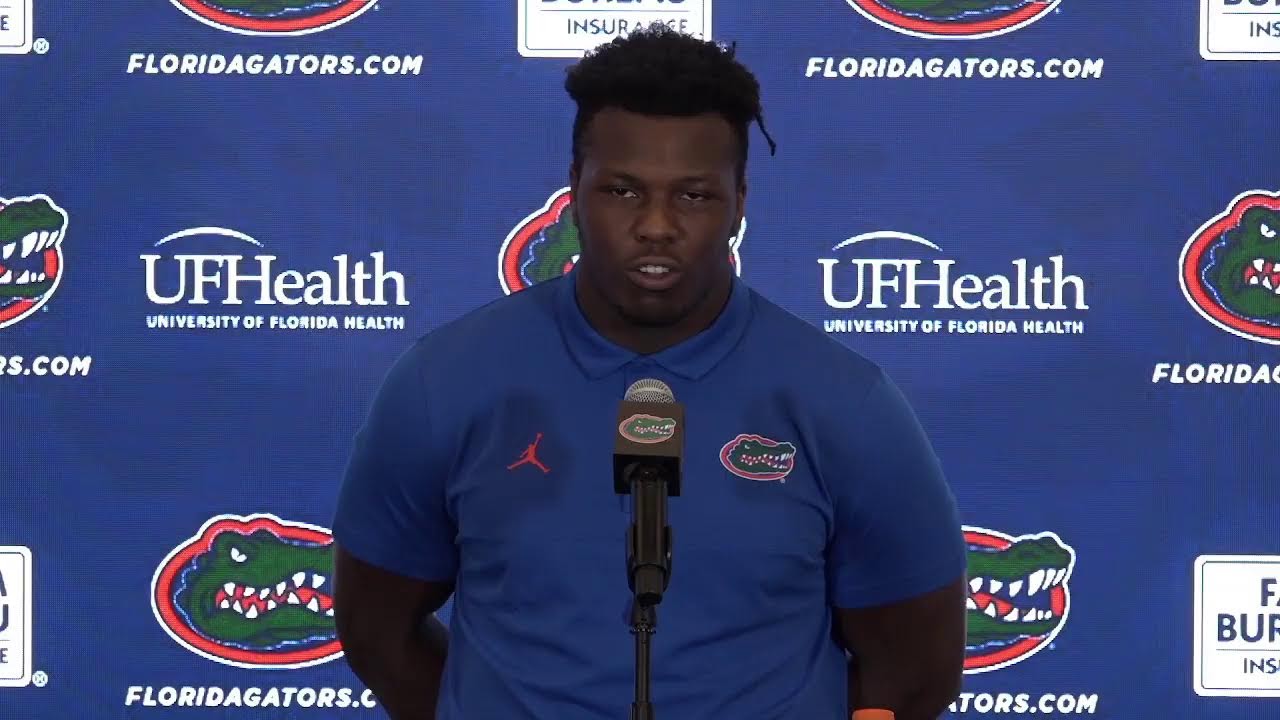 Florida Football: Player Press Conference - February 11, 2022 - YouTube