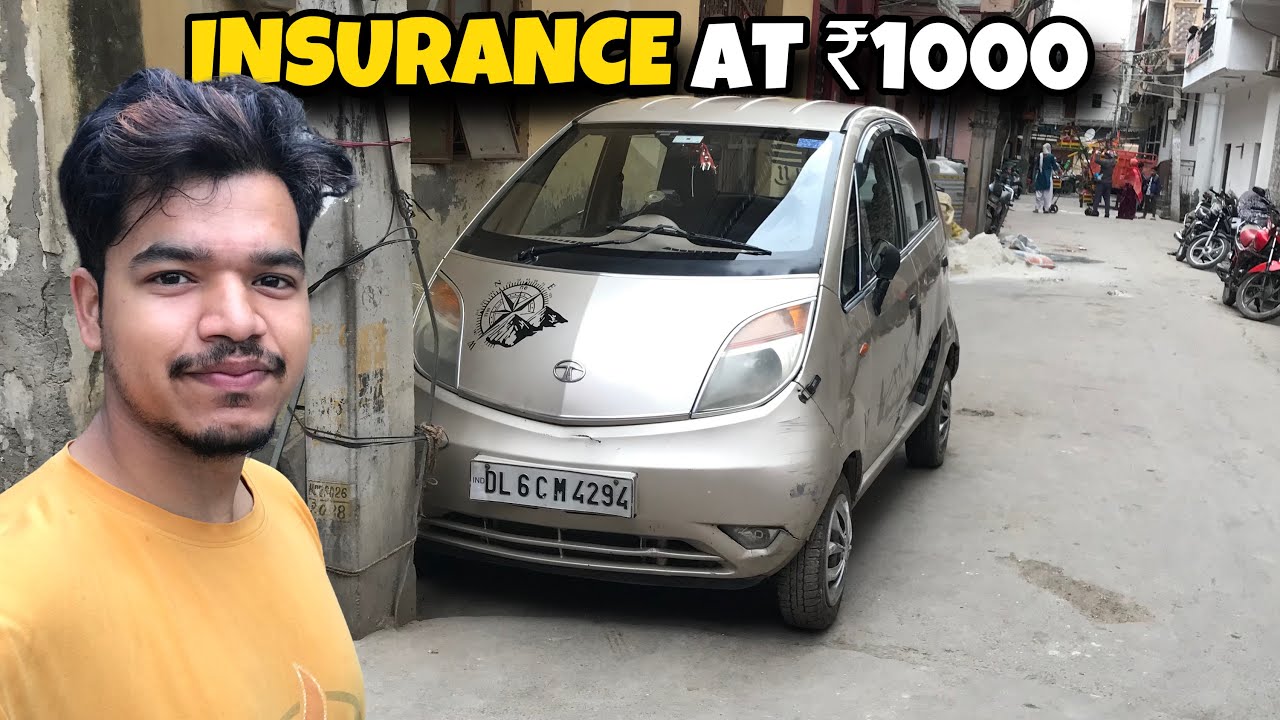 Finally Tata Nano ka INSURANCE हो गया 🔥 - YouTube
