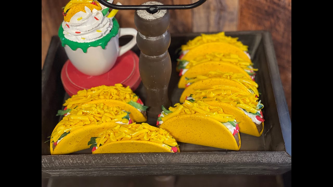 How To Make Fake Tacos - YouTube