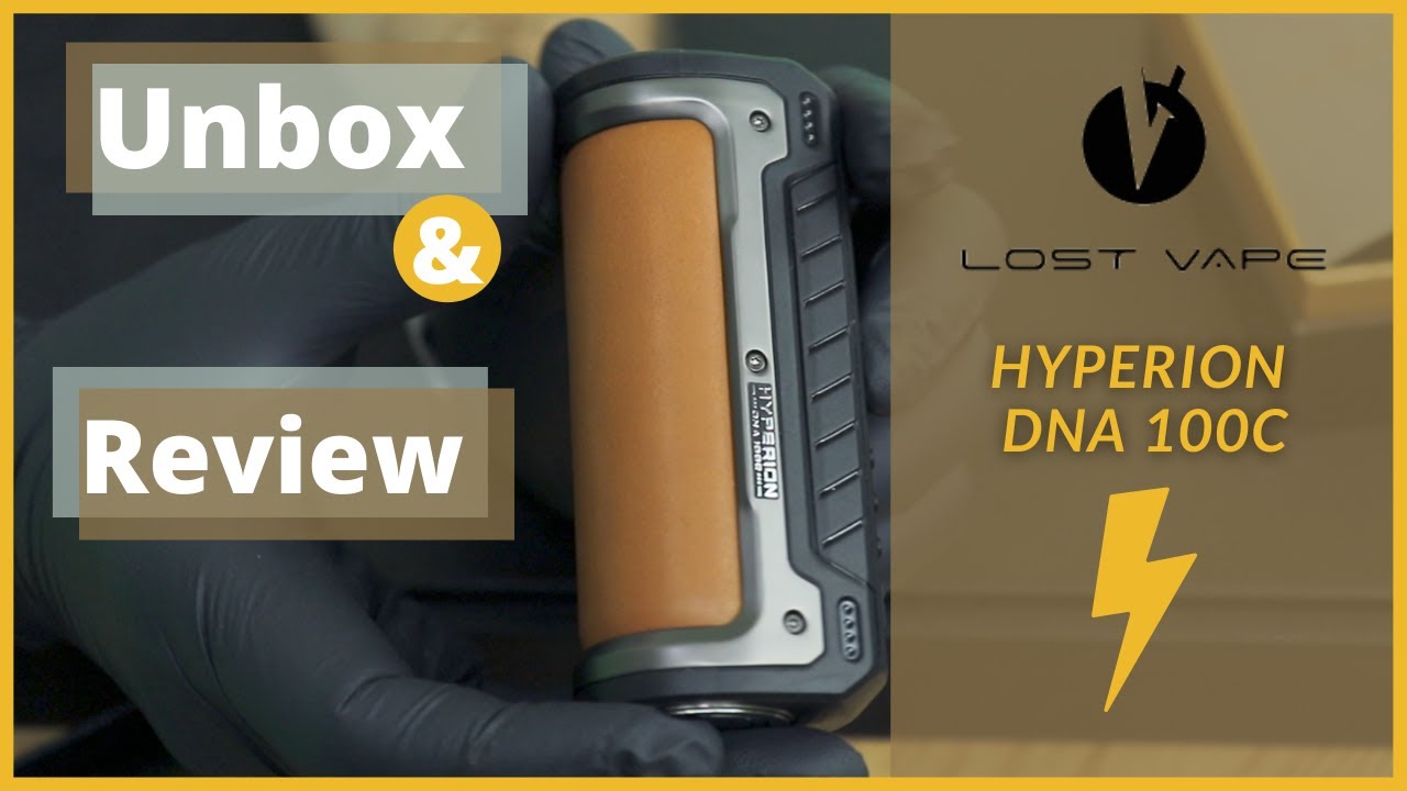 Lost Vape Hyperion DNA 100C Unbox & Review - YouTube