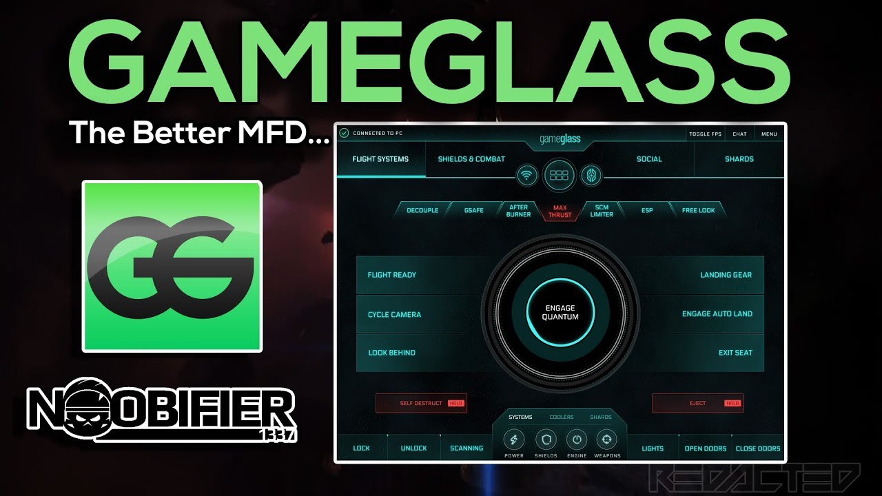 A Better MFD - Gameglass #Starcitizen - YouTube