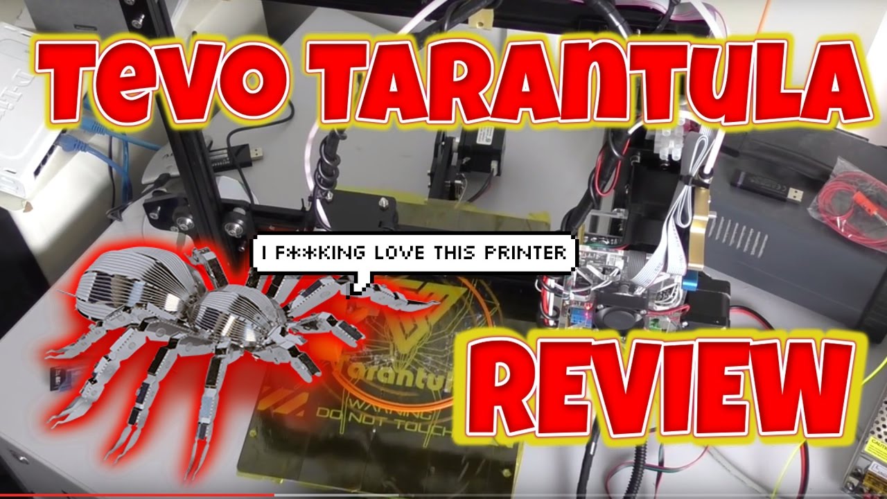 TEVO Tarantula Review! Best Budget Kit ? UNDER $200 - YouTube