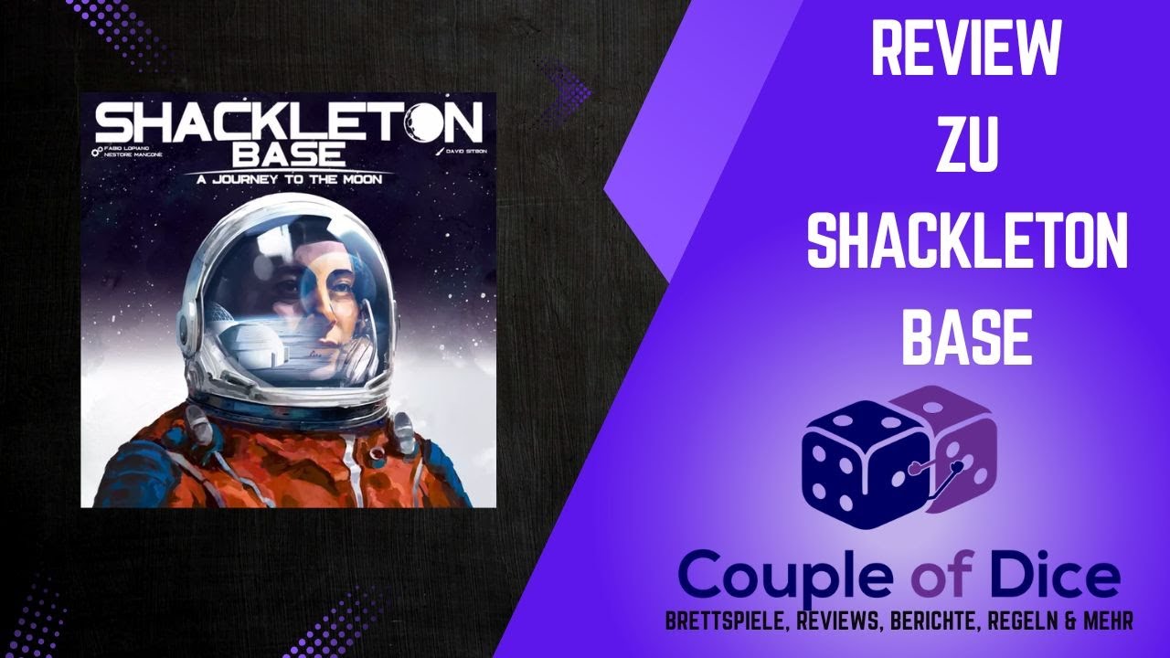 Shackleton Base: A Journey to the Moon - Review - Brettspiel - YouTube