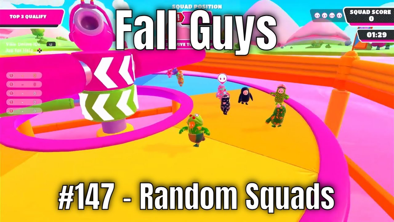 Fall Guys #147 - Random Squads - YouTube